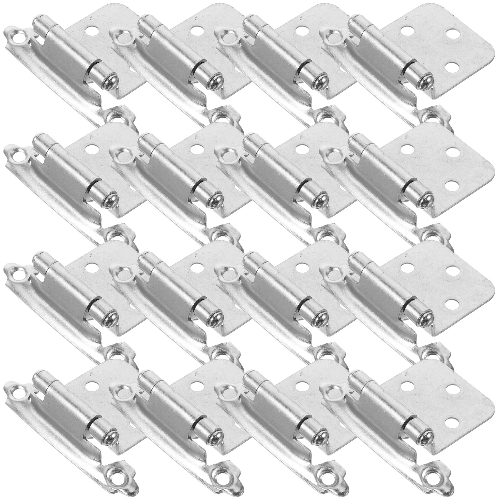 16 Pcs Spring Hinge Damper for Cabinet Doors Hinges Kitchen Cabinets ...