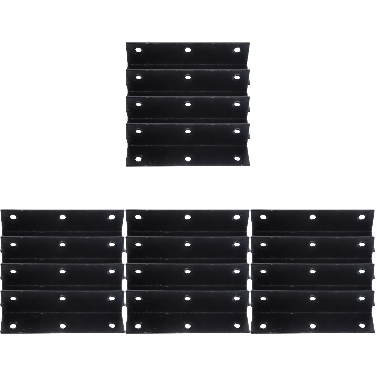 16 Pcs Stainless Steel L Shaped Right Angle Bracket Combination 90