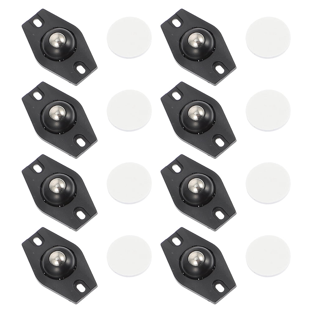 16 Pcs Sticky Pulley Mini Swivel Wheel Small Rotating Wheels Wheels for ...