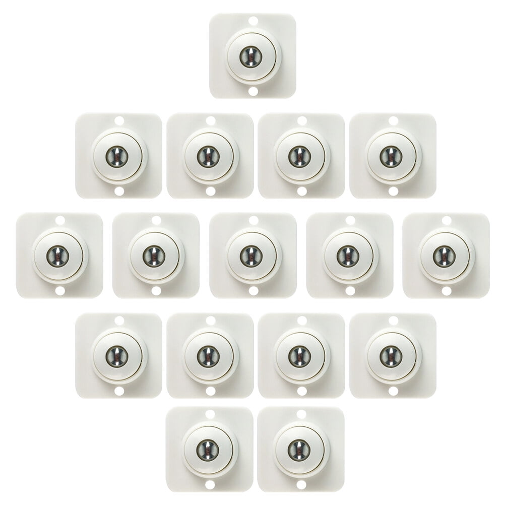 16 Pcs Storage Bins Garbage Can Heavy Duty Caster Furniture Casters ...