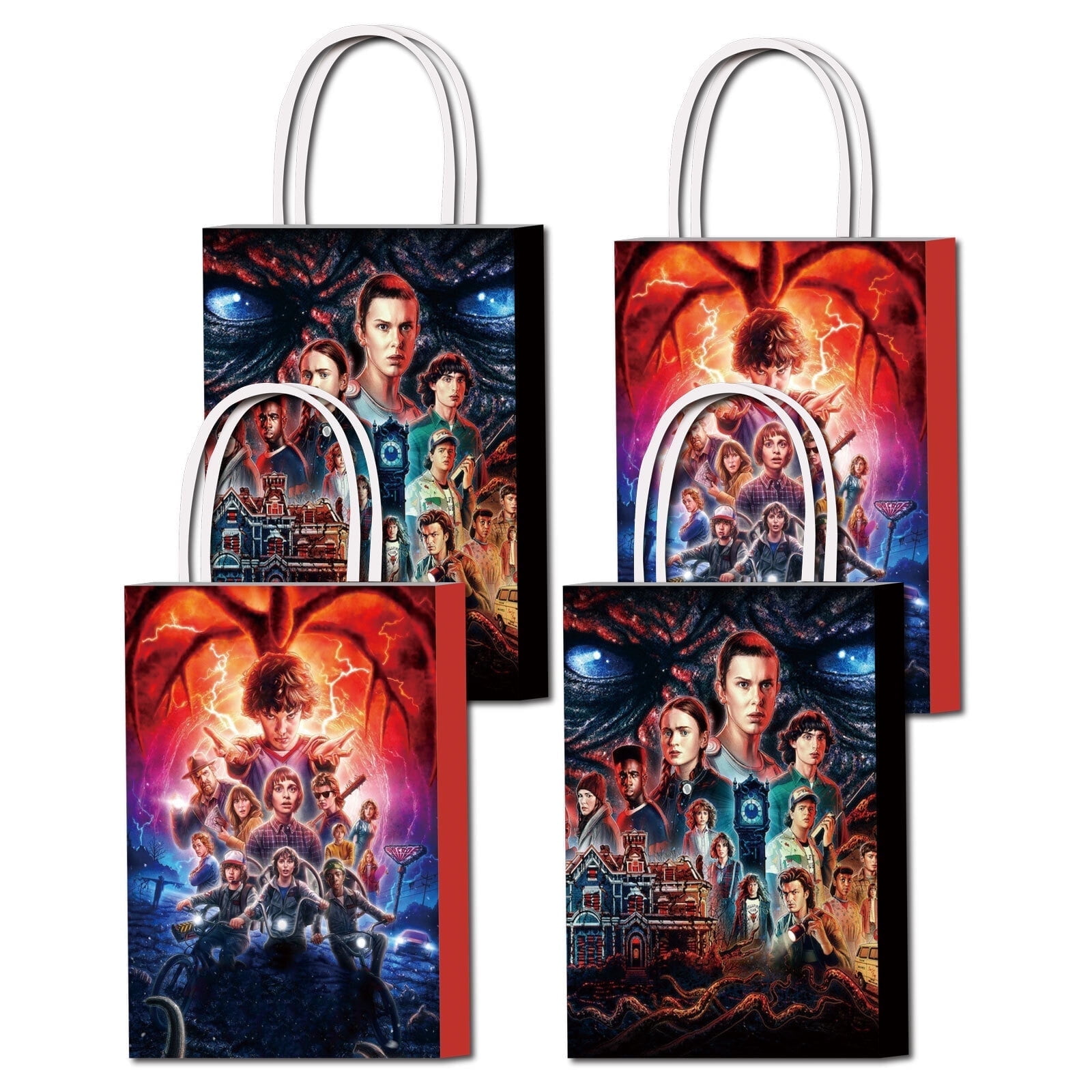 16 Pcs For Stranger-Themed Party Favor Bags – Candy Treat Bags, 2 ...