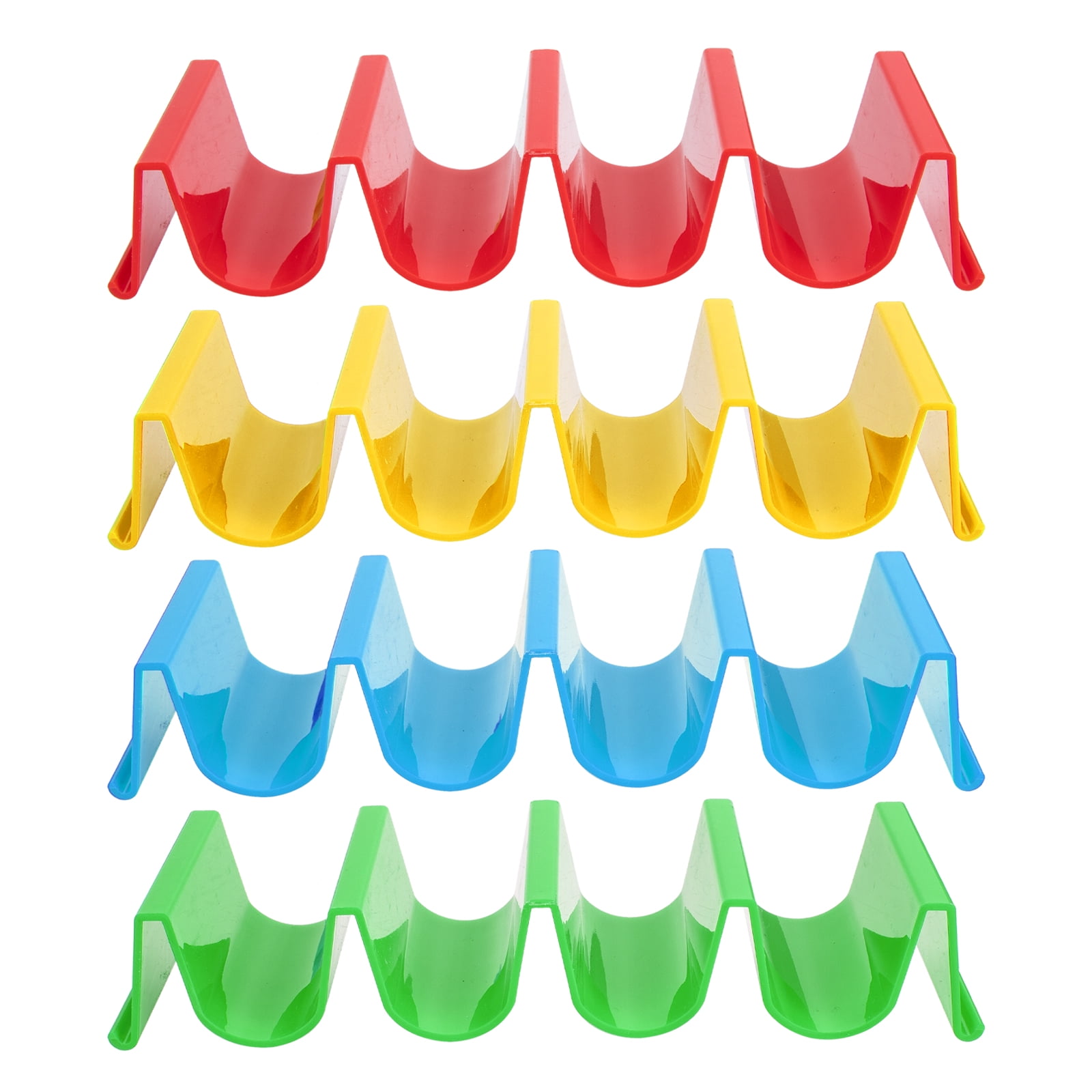 16 Pcs Taco Stand Pancakes Plastic Stands Truck Tray Rack Burritos ...