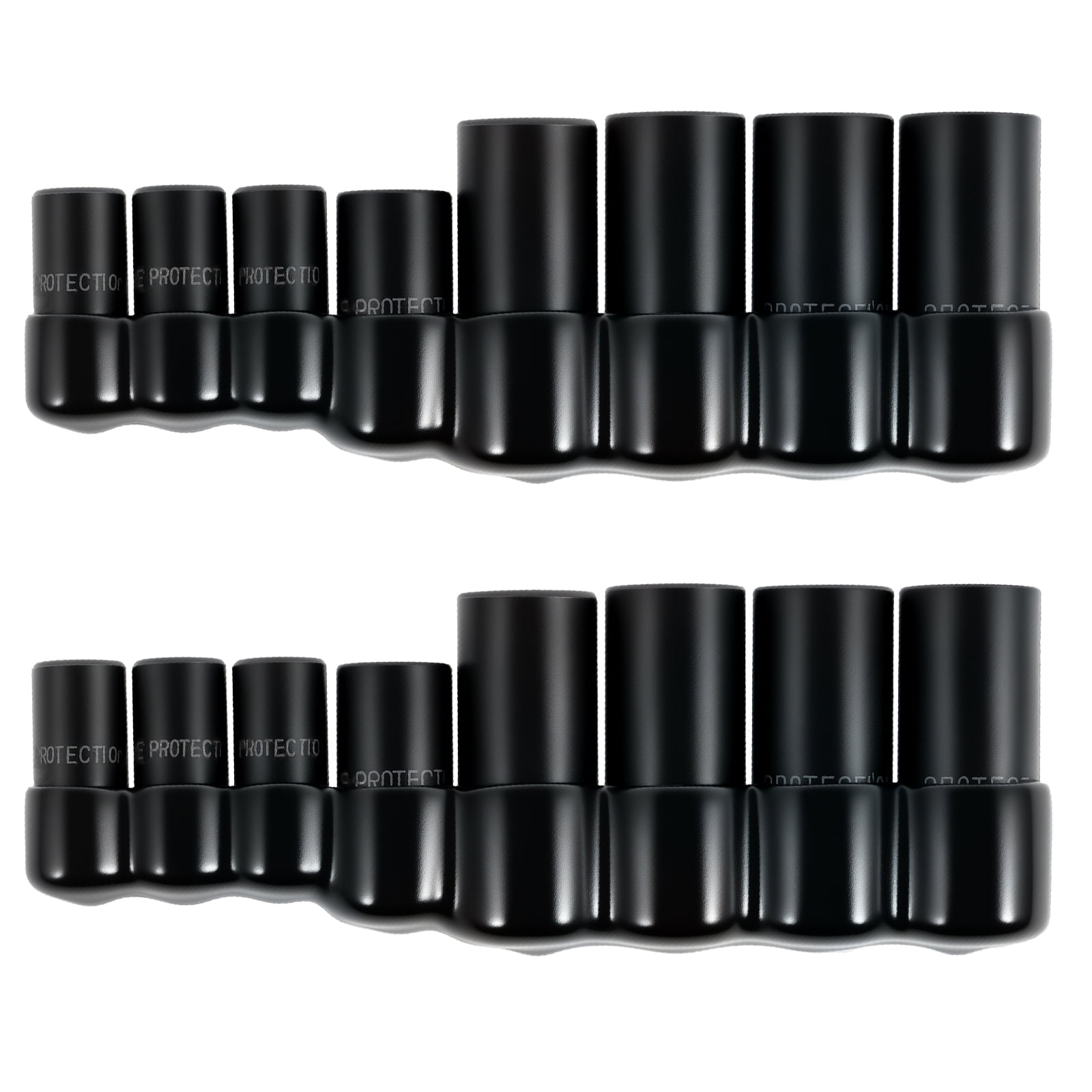 16 Pcs Tap Socket Set Use with 1/4inch and 3/8inch Drive Steel Tapping ...