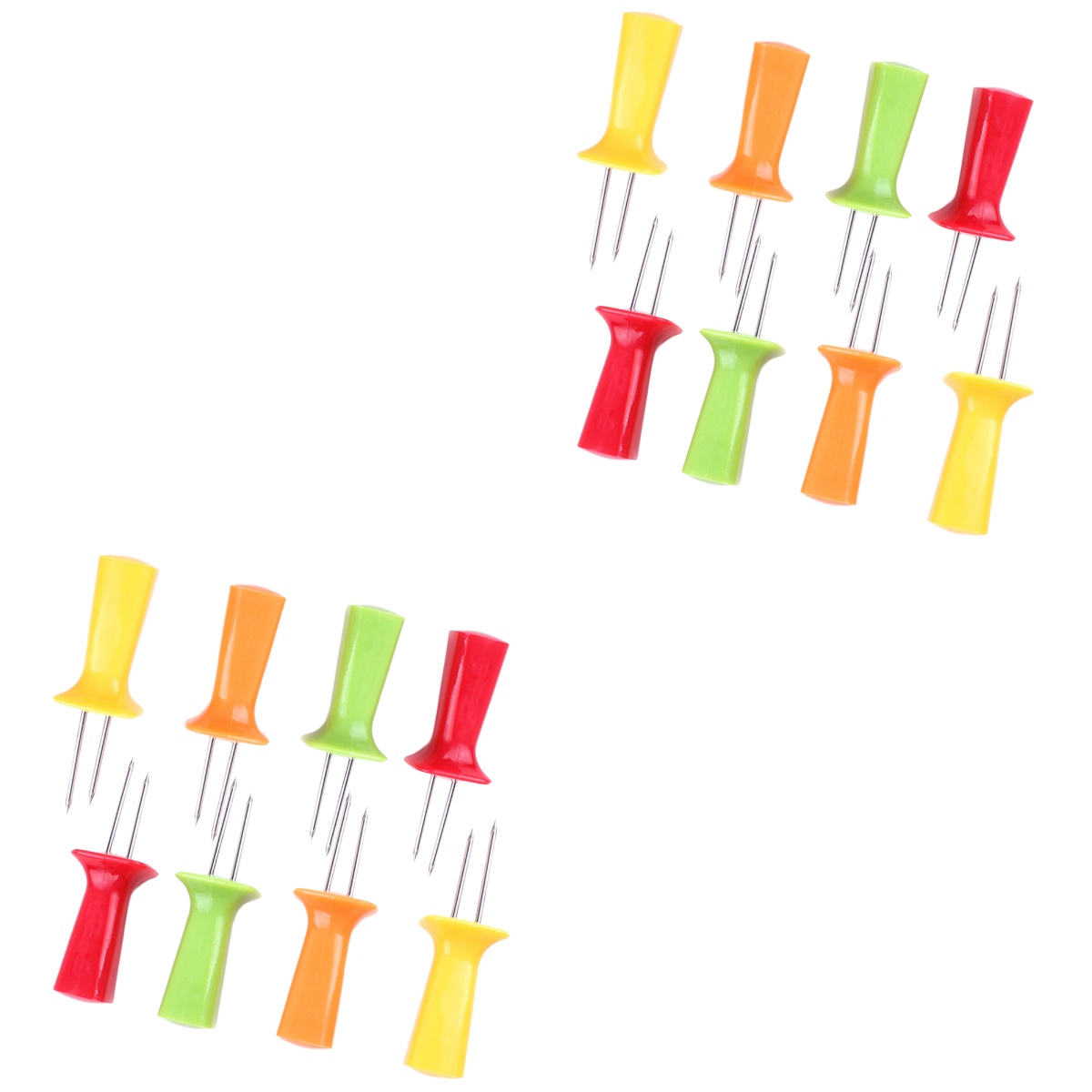 16 Pcs Utensil Holder Corn Holder Skewers Grill Utensils Grilling ...