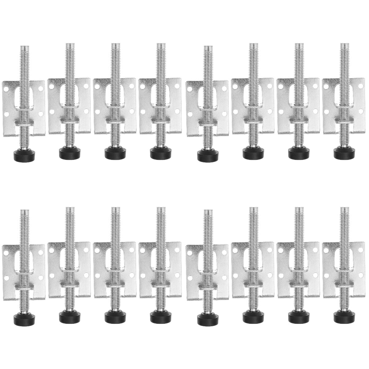 16 Pcs Wardrobe with Adjustable Legs Furniture Levelers Desk Foot Stool ...