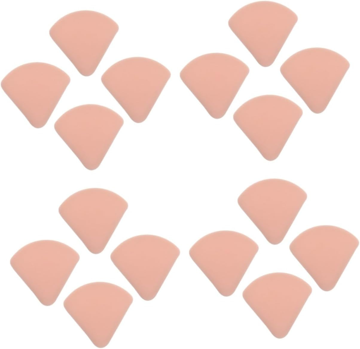 16 Pcs triangle powder puff makeup sponges makeup puffs makeup triangle ...