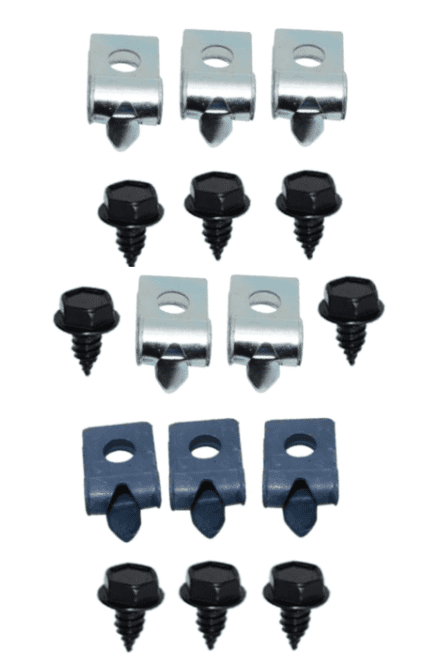 16 Piece 3/8" Fuel Line Clip Kit 1971-1972 Pontiac GTO & LeMans Models ...