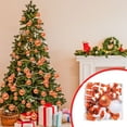 16-Piece Christmas Tree Ornaments Set - Silver and White Hanging ...