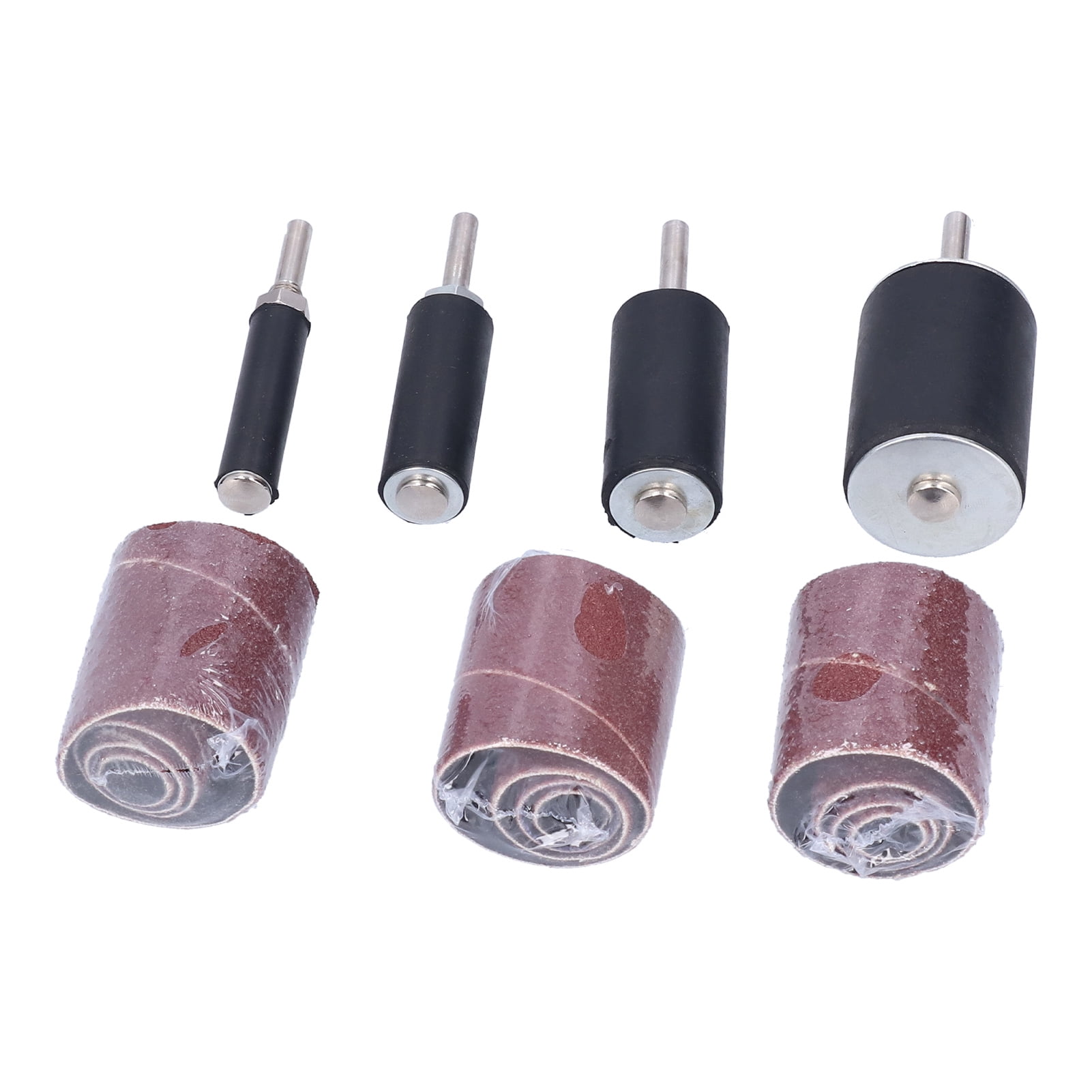 16 Piece Drum Sander Portable Drum Sander Set Polishing Tools 60 80 120 ...