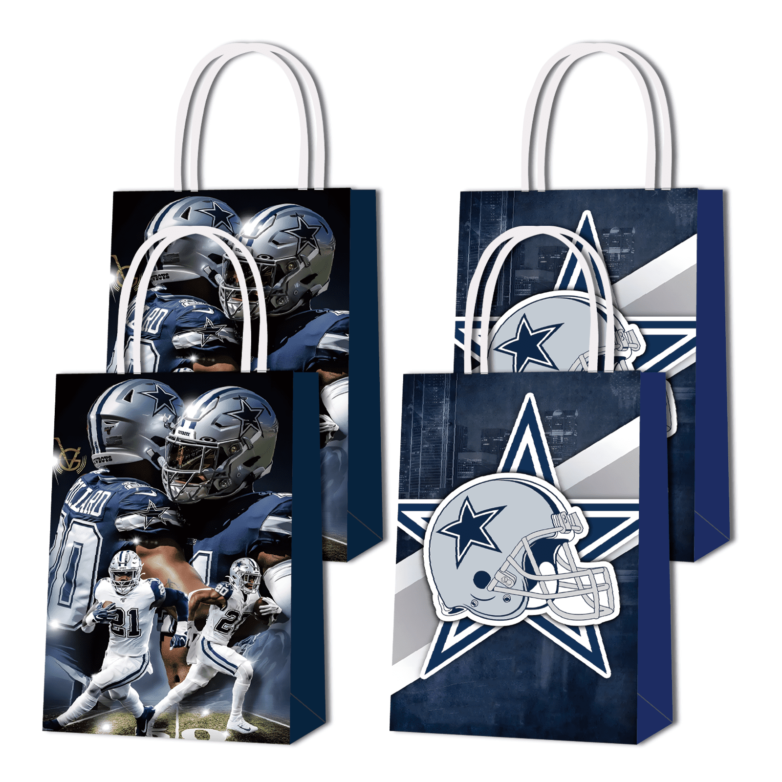 16-Piece For Cowboys Cartoon-Themed Birthday Party Paper Gift Bags: 2 ...