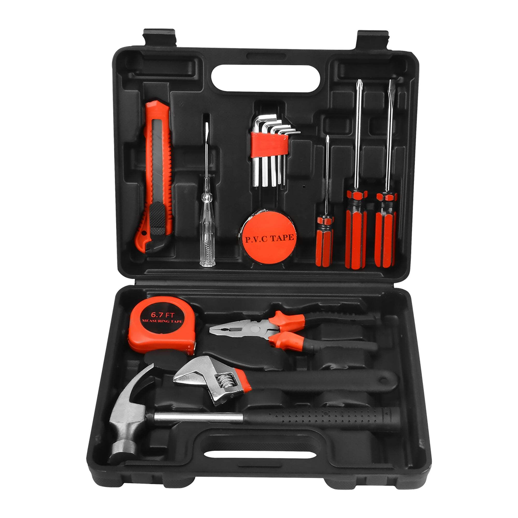 Pursonic 16 Piece Household Handy Solutions Tool Kit - Walmart.com