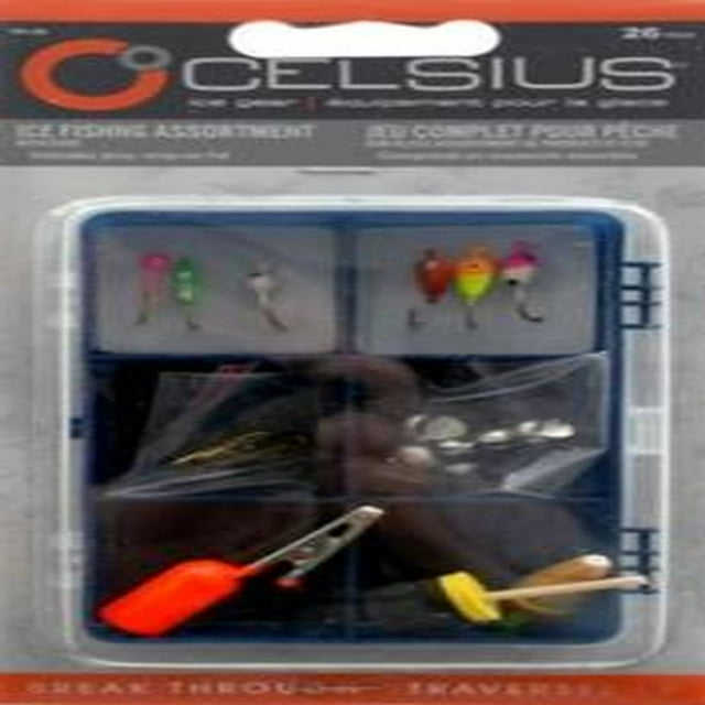 16 Piece Ice Panfish Kit GPK-1 Celsius - Walmart.com
