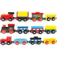 Homeware 1554M 16 Pc Train Set w/ Wooden Case - Age Grade 3 Years and ...
