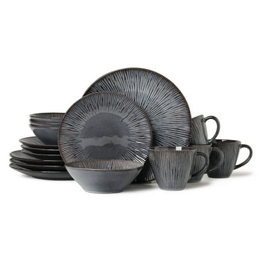 Yellowstone 12-Piece Ceramic Dinnerware Set, Rip Collection - Walmart.com