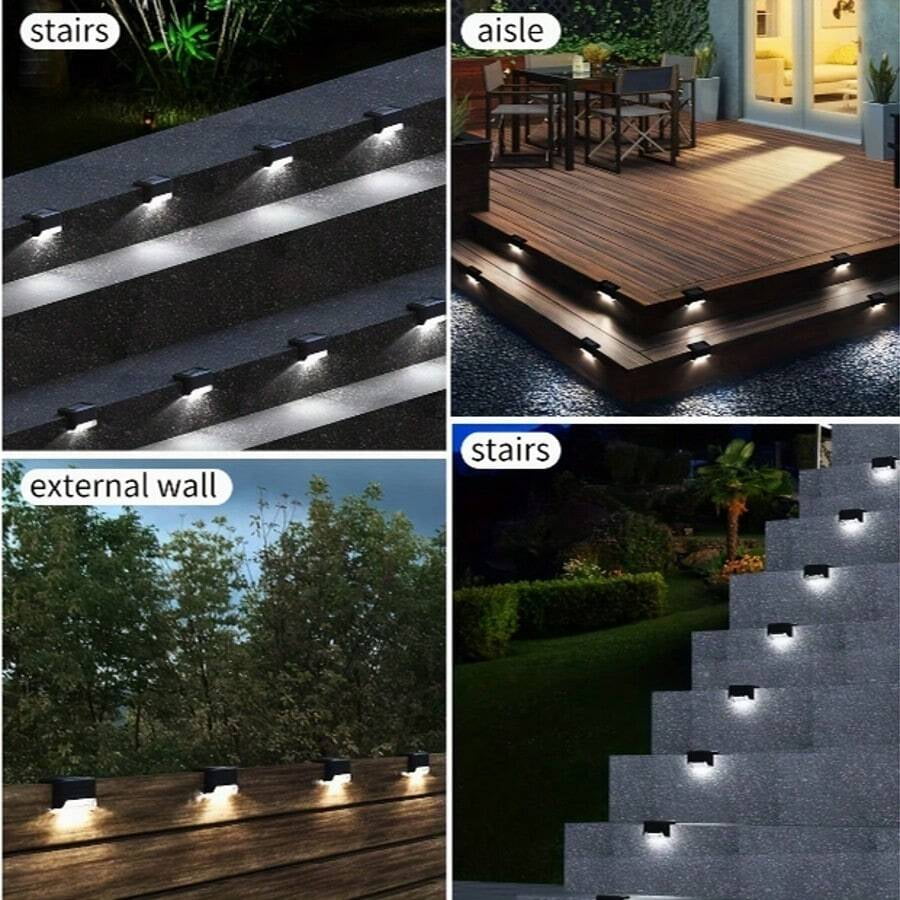 16-Piece Solar Outdoor Garden Lights - 1LED Solar Lighting For Home ...