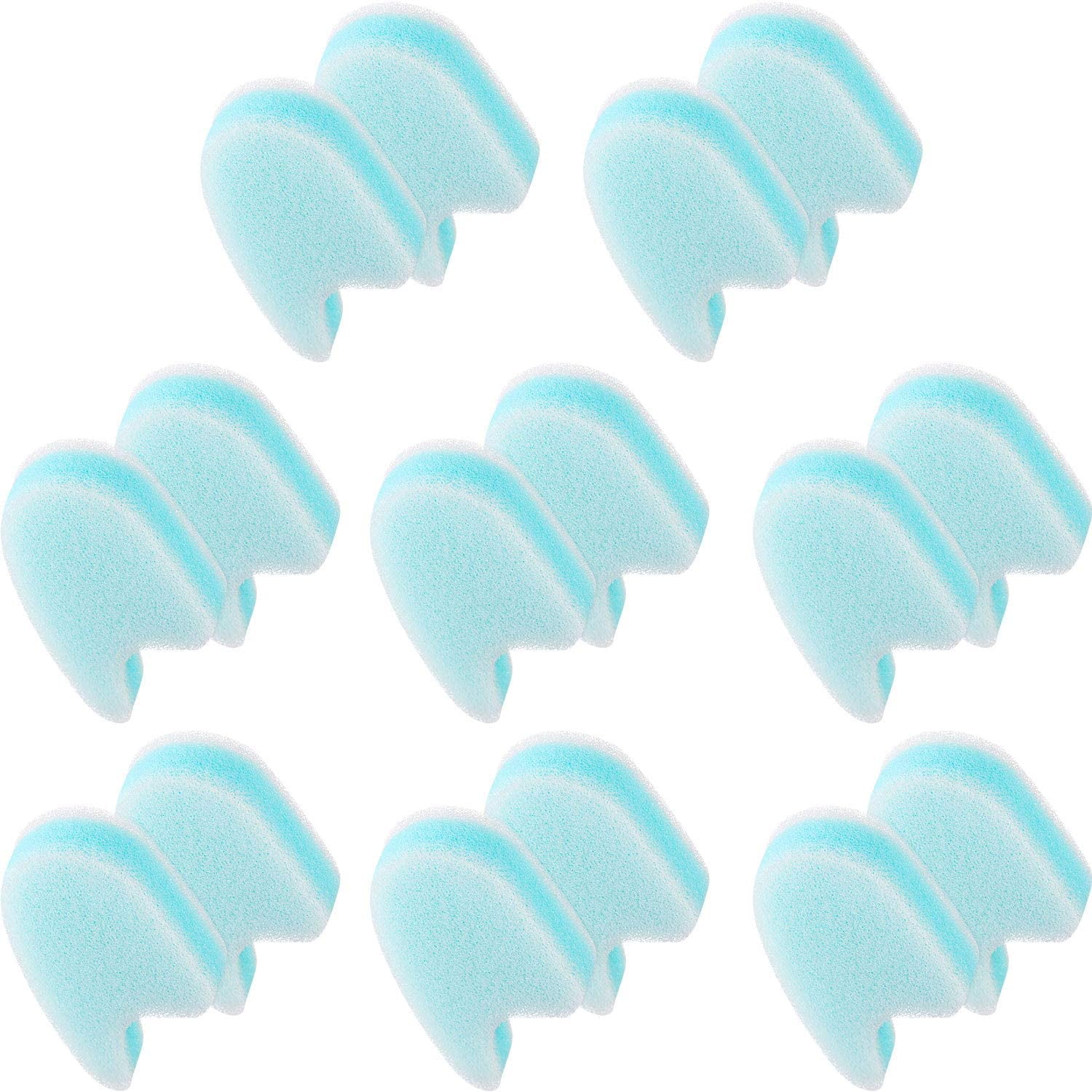 16 Pieces Foam Toe Spacers for Feet Women 3 Layer Foam Toe Separators ...