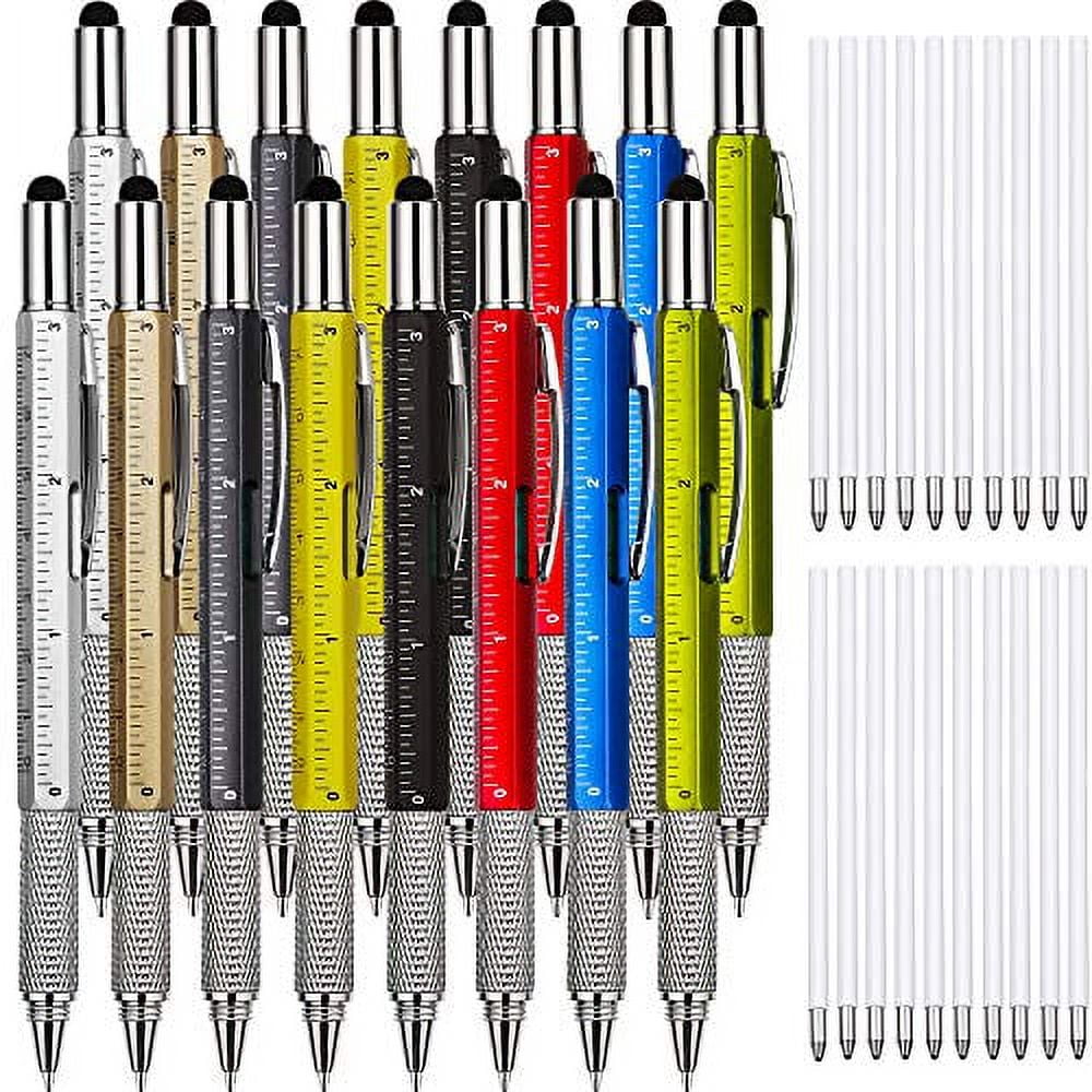 Zhanmai Gift Pen, 6 in 1 Multitool Stylus, Screwdriver, Ruler, Level ...