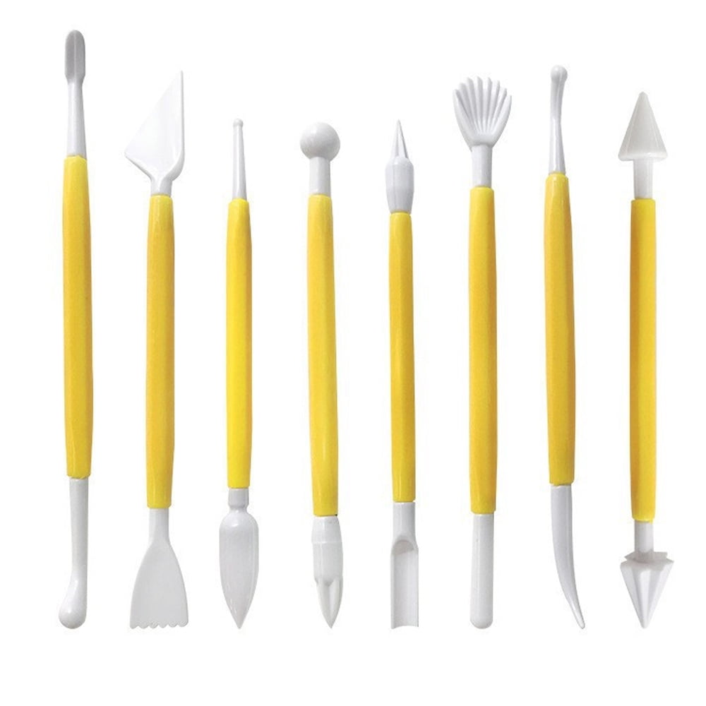 16 Pieces Plastic Clay Modeling Tools Set Ceramic Tool Kit For ...