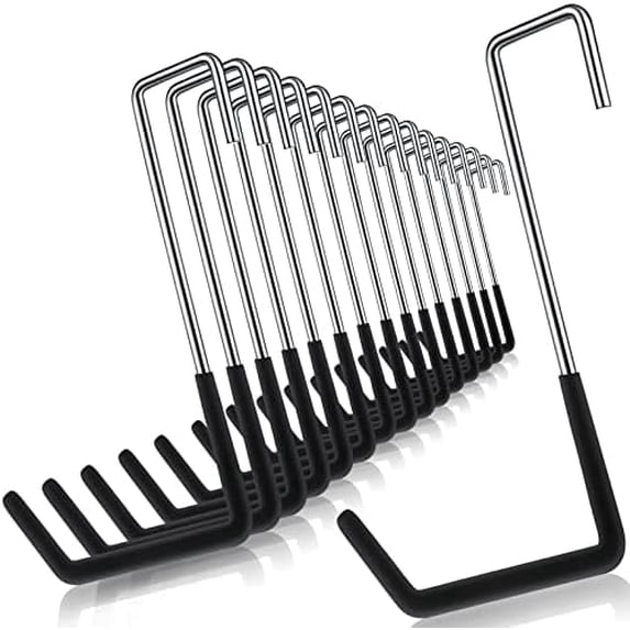 16 Pieces Rafter Hanger Hook Heavy Duty Large S Hooks Bicycle Hook ...