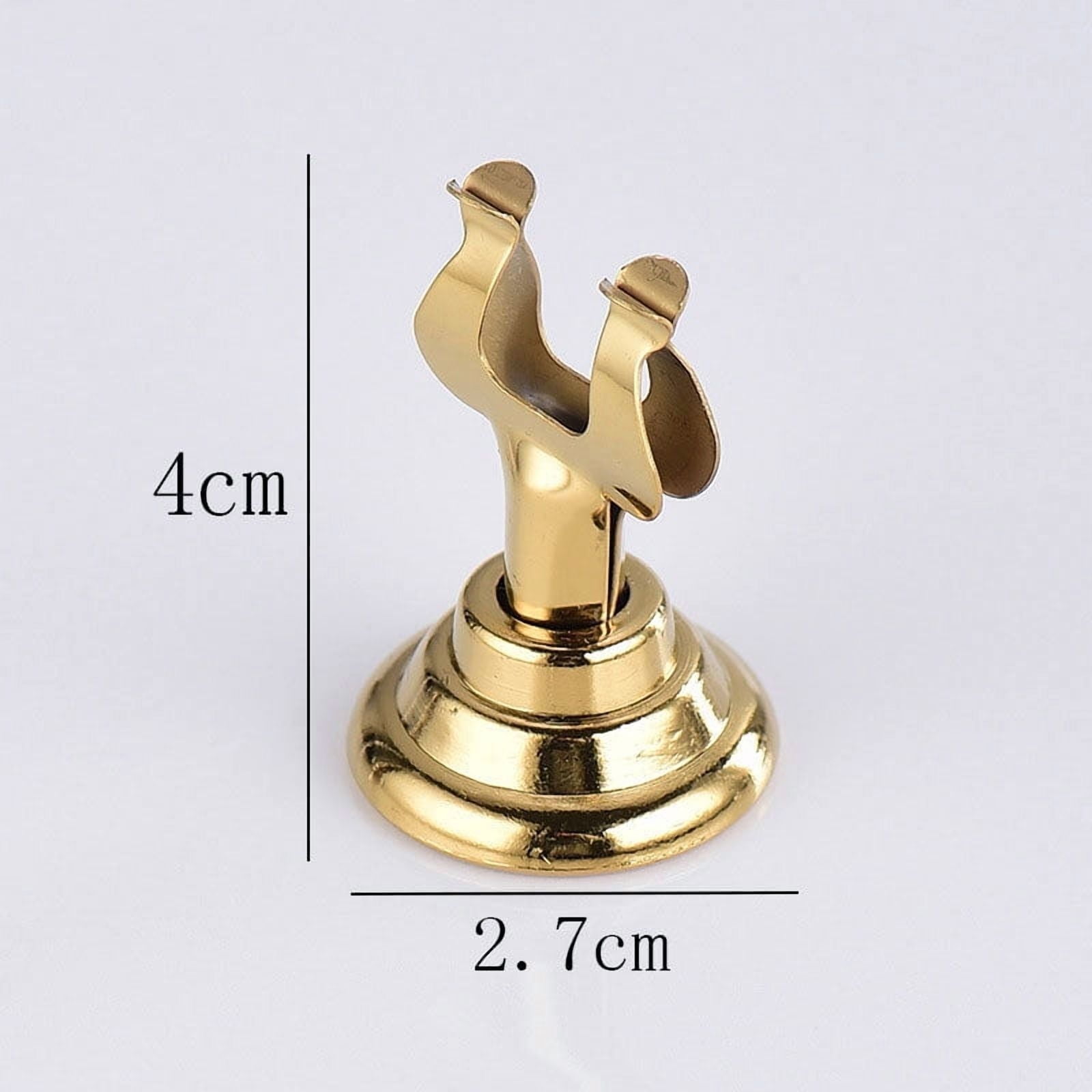 16 Pieces Table Card Holder Place Card Holders 1.7 inches Gold Steel ...