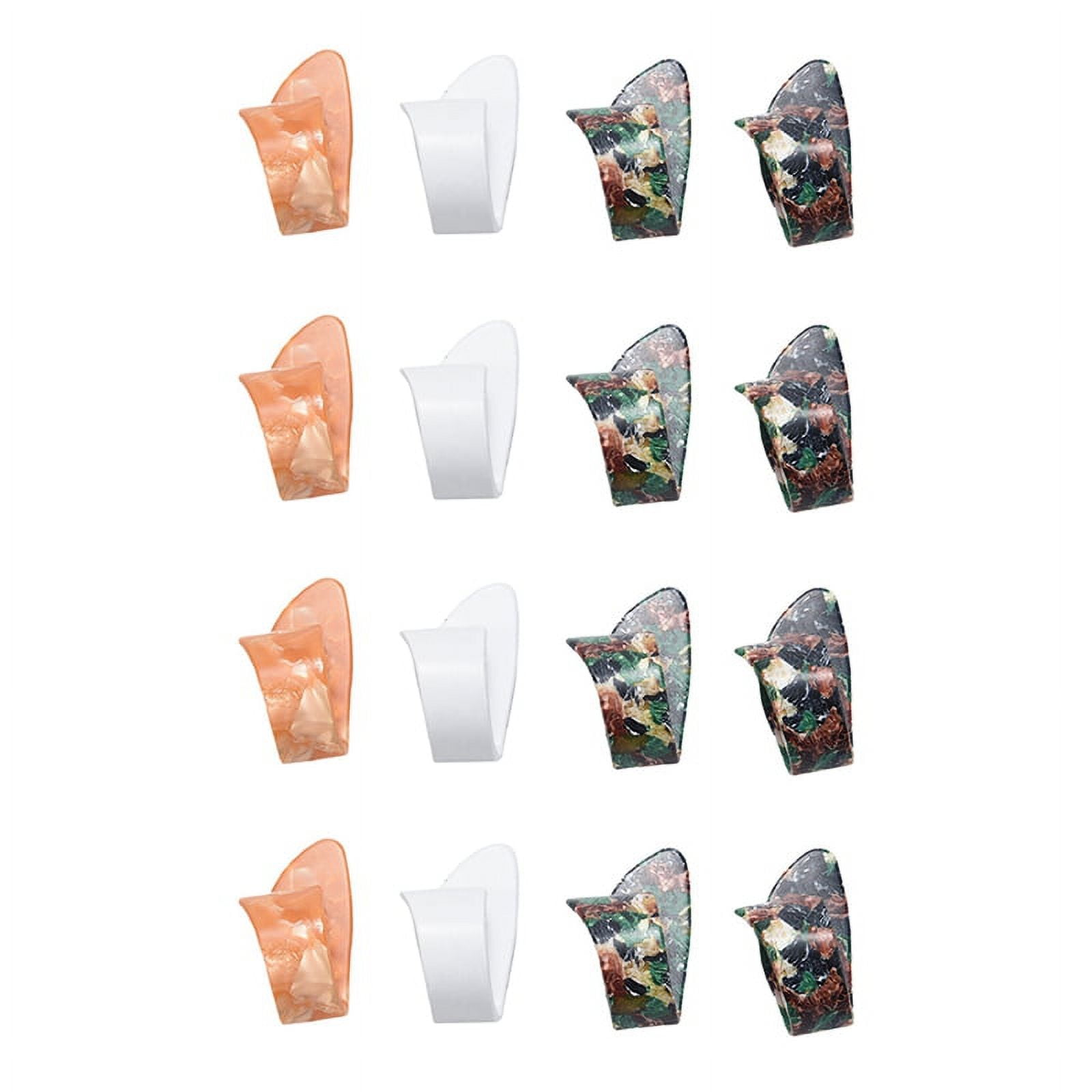16 Pieces Thumb Finger Guitar Pick Celluloid Mediator Thumbpick for ...
