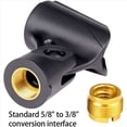 16 Pieces Universal Microphone Clip Holder with 5/8 Inch Male to 3/8 ...