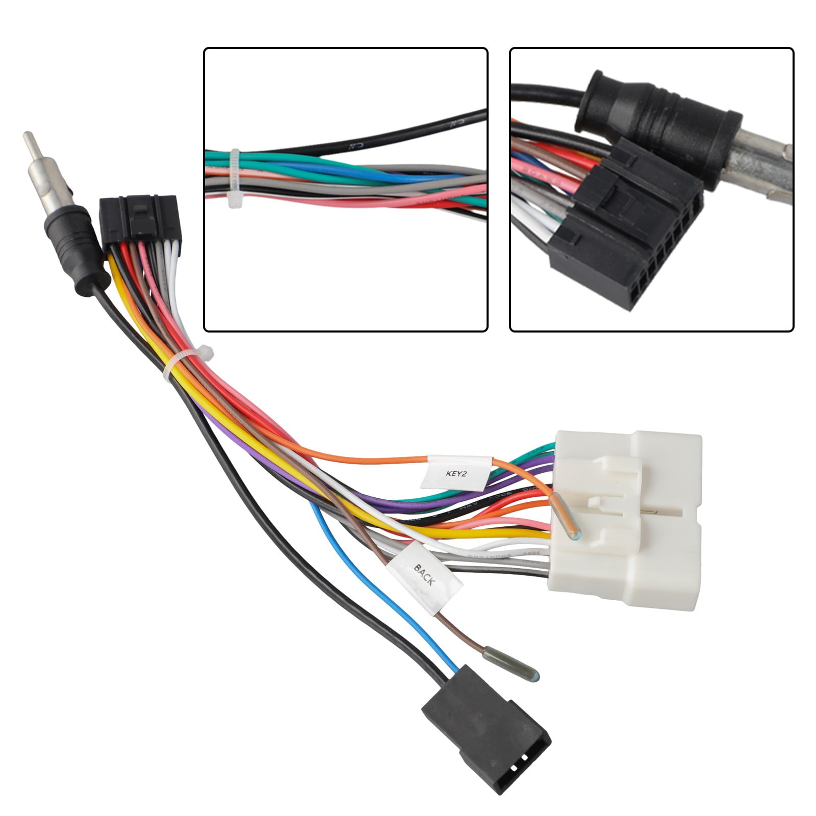 16 Pin Car Stereo Wire Harness Power Cable for Isuzu Vehicles 2020-2024 ...