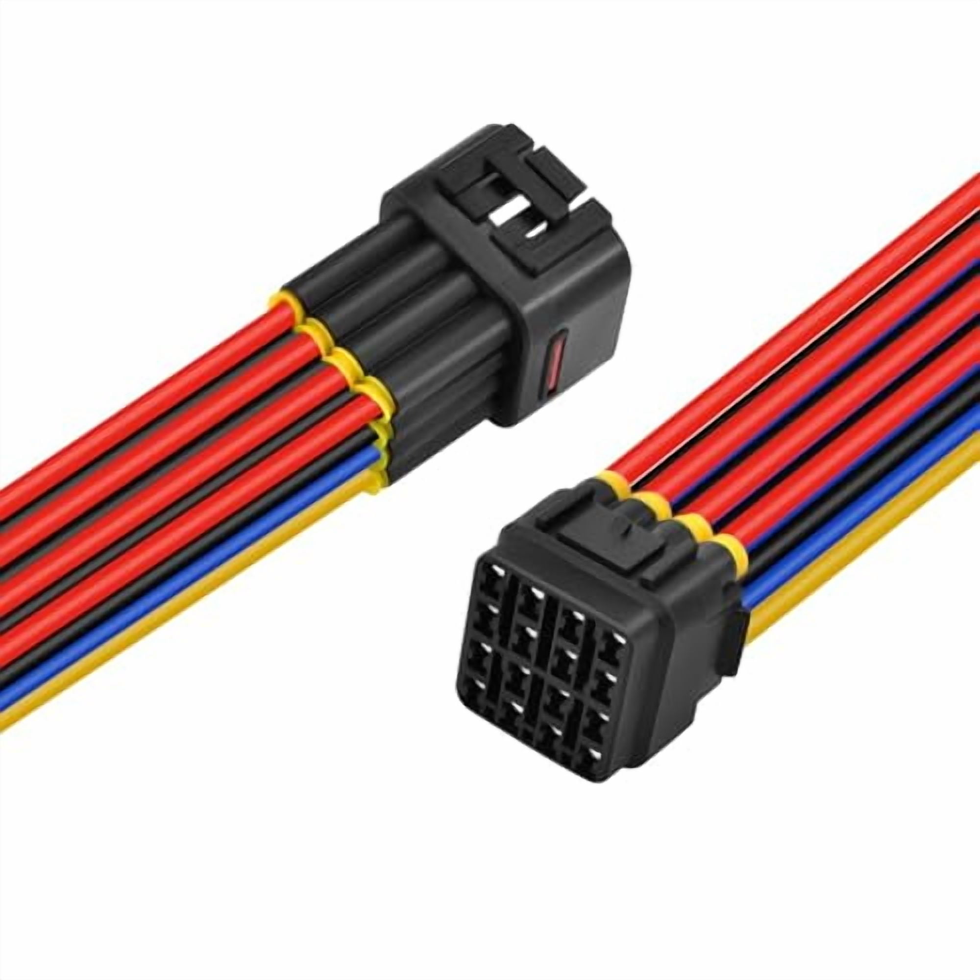 16 Pin Connector Waterproof Electrical Plug Automotive Wire Pigtail ...