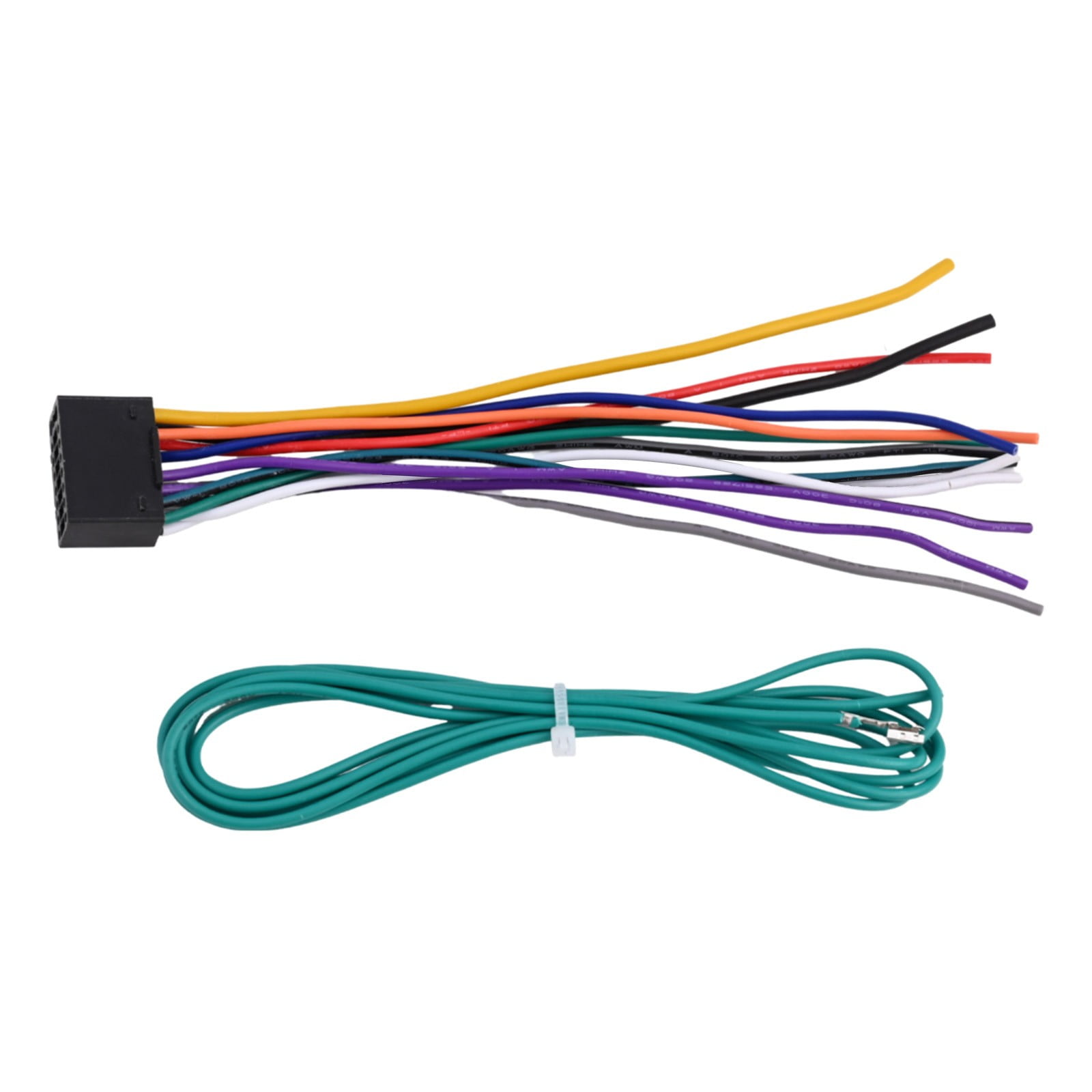 16 Pin Spare Car Stereo Radio Wiring Harness Cd Player Plug Cable for ...