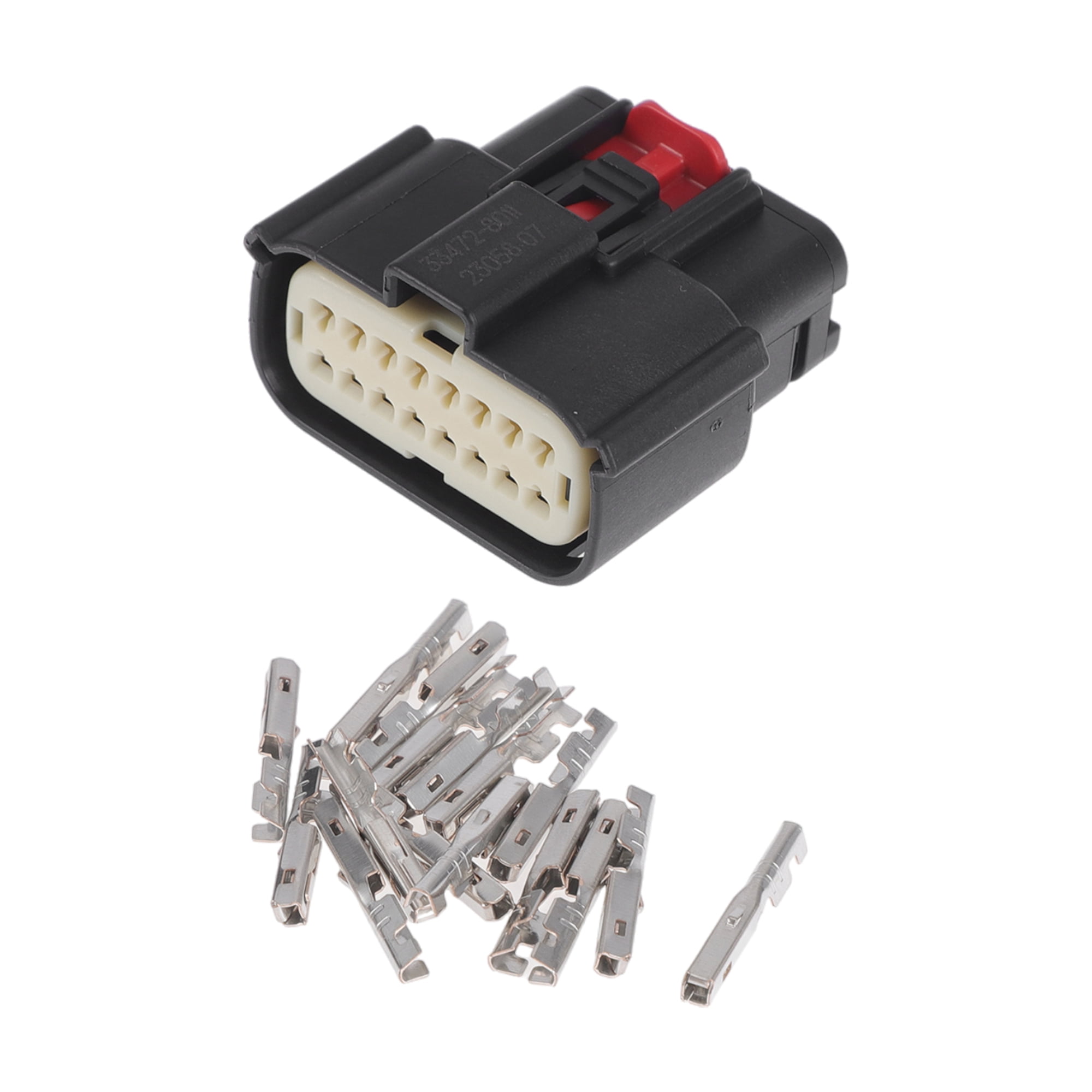 16 Pins Unique Bargains Car Headlight Socket Plug Waterproof for Ford ...