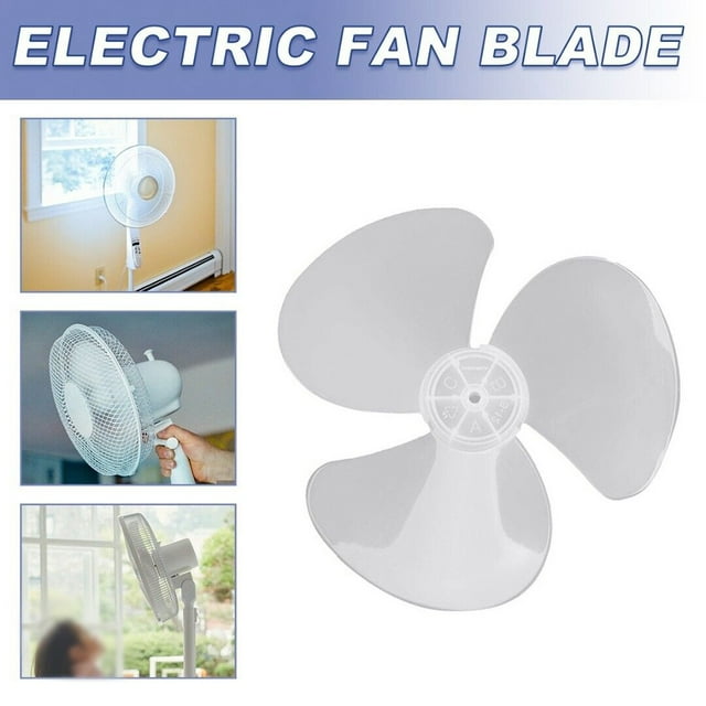 16\" Plastic Fan Blade 3 Leaves For Standing Pedestal Floor Wall ...