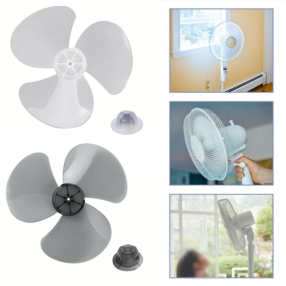 16\" Plastic Fan Blade 3 Leaves For Standing Pedestal Floor Wall ...