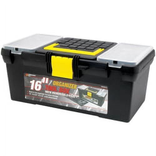 16"" Plastic Tool Box - Walmart.com