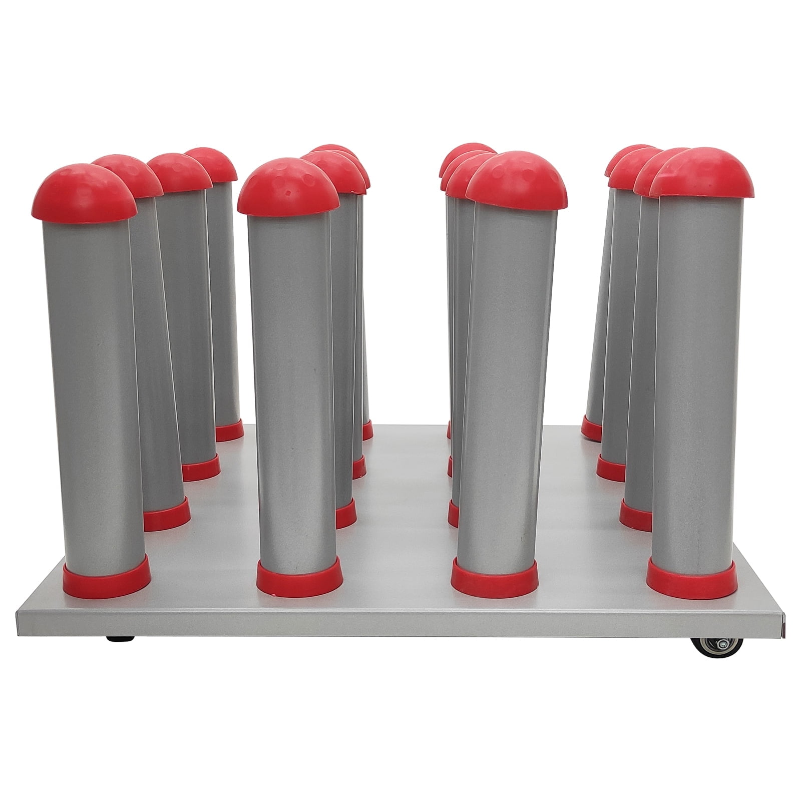 16 Poles Roll Material Storage Cart Vinyl Roll Material Storage Rack ...
