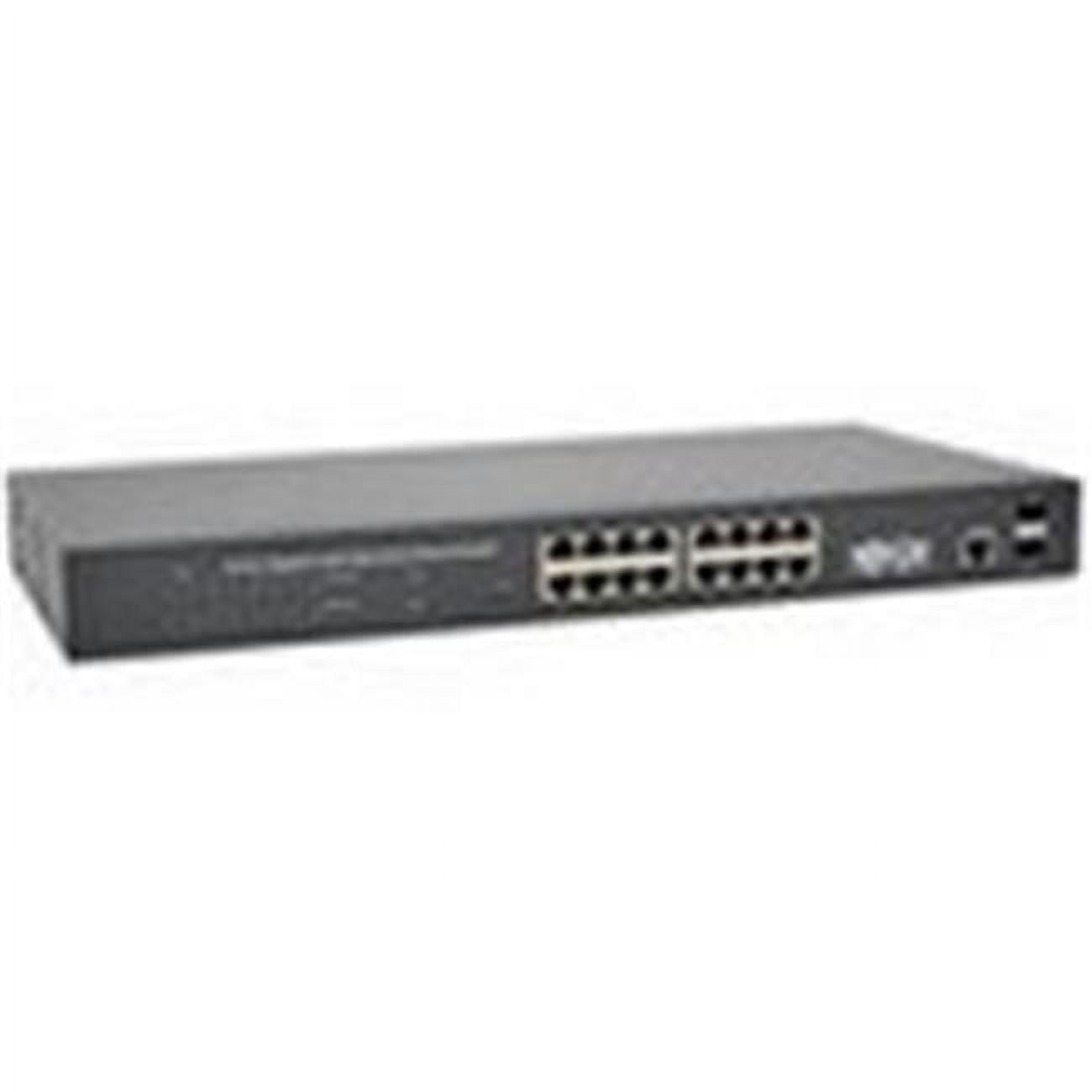 16 Port 10, 100 & 1000 Mbps Port Gigabit L2 Web-Smart Managed Switch ...