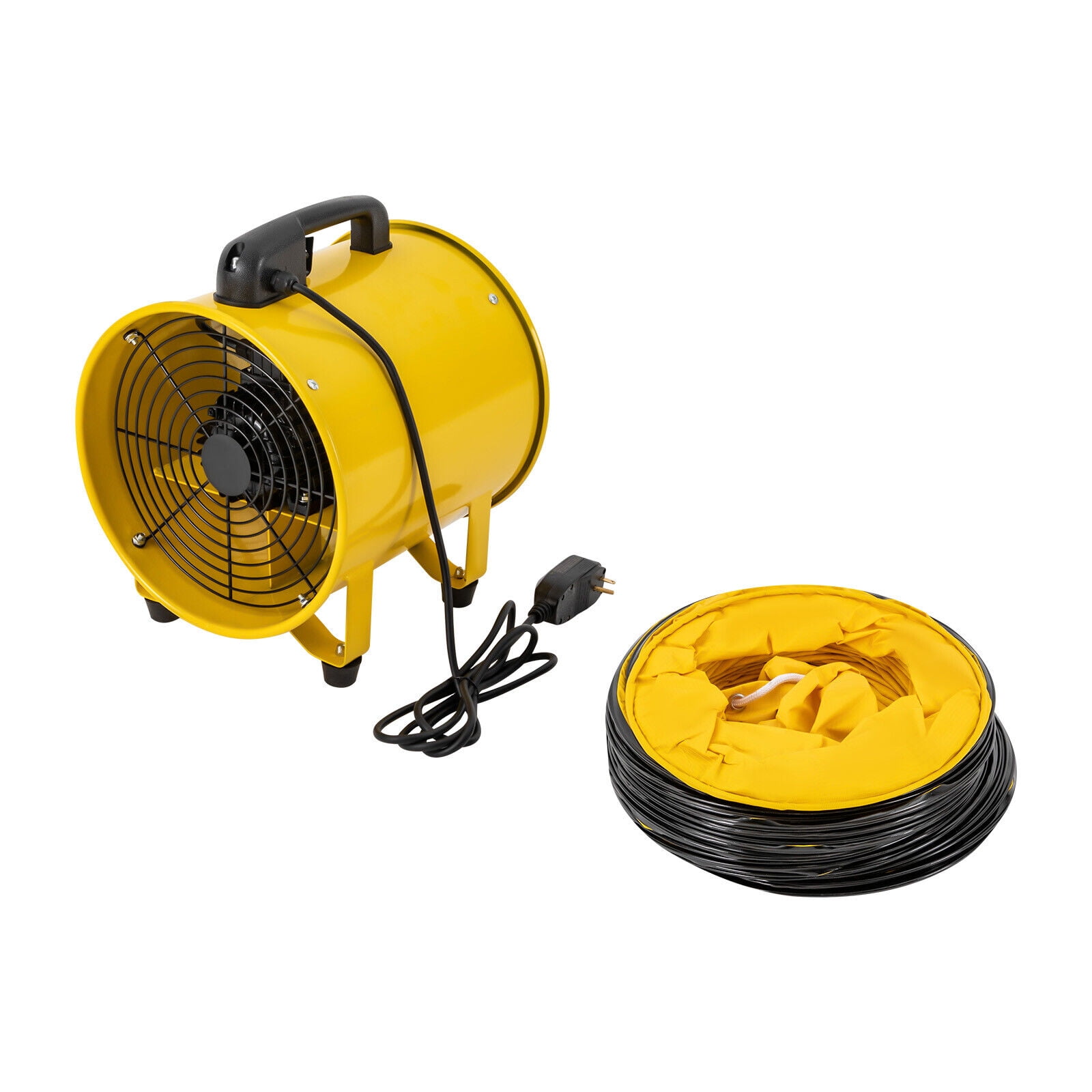 16" Portable Industrial Extractor Fan Blower with 10m 5m Duct Hose ...