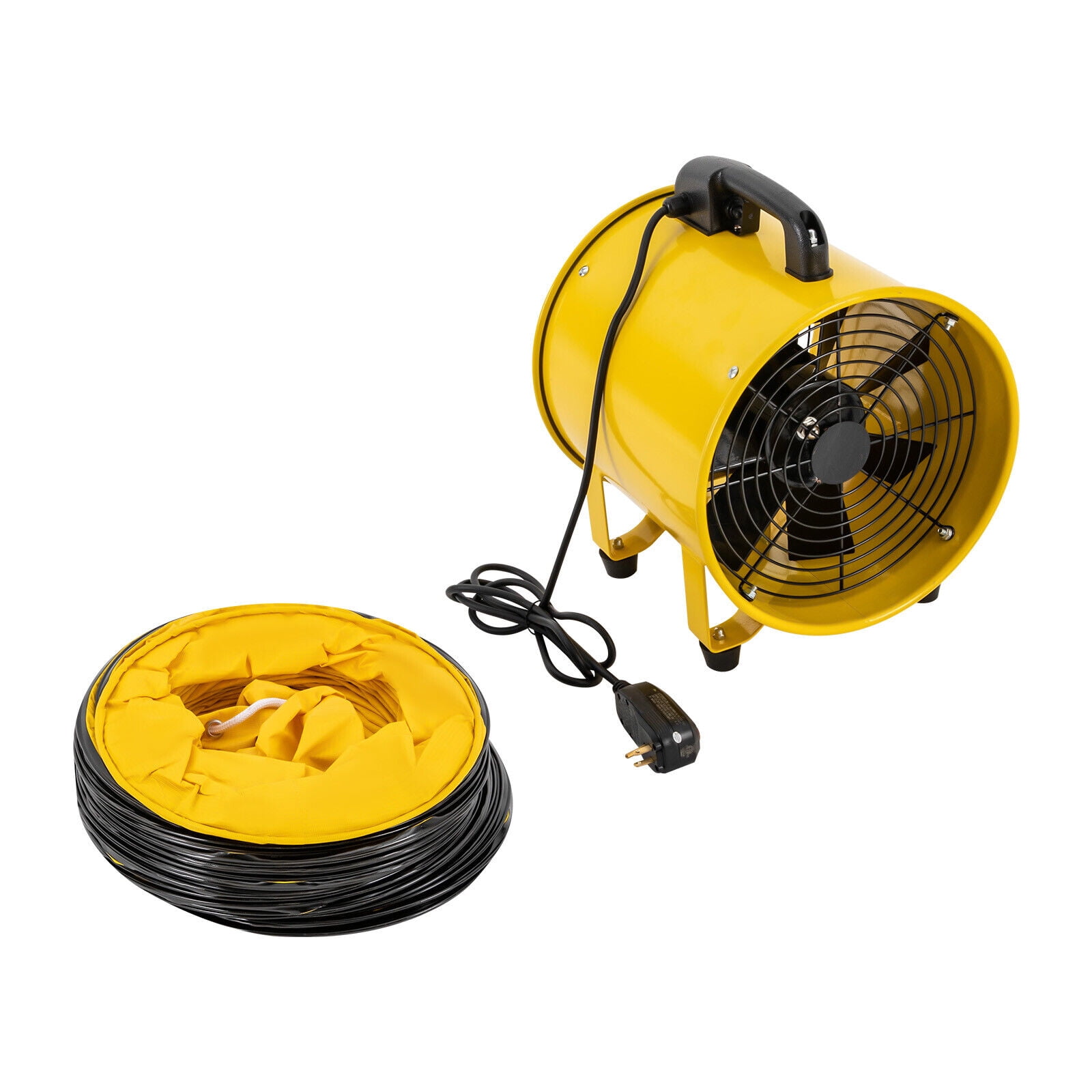 16" Portable Industrial Extractor Fan Blower with 10m 5m Duct Hose ...