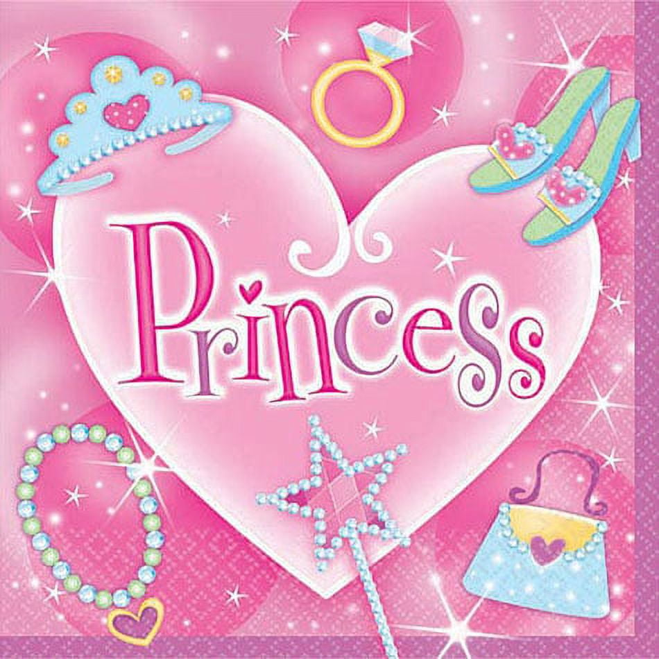 Princess Napkins (16-pack) - Party Supplies - Walmart.com