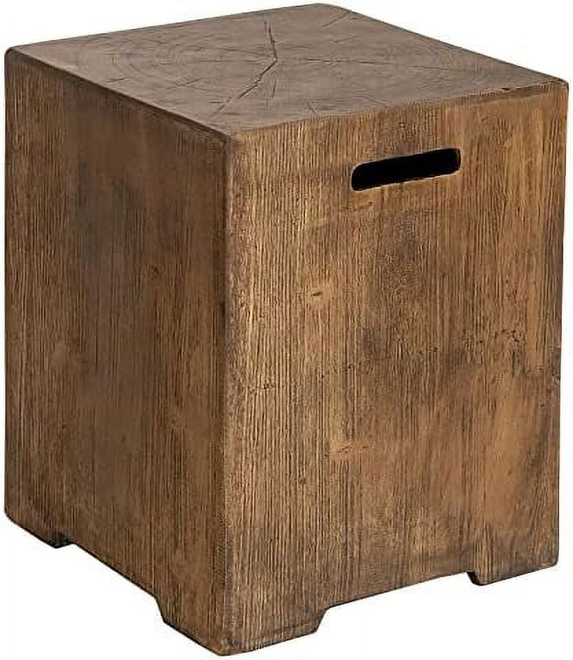 16" Propane Tank Cover Table, 20 Lb Gas Tank Storage Box Hideaway Side ...