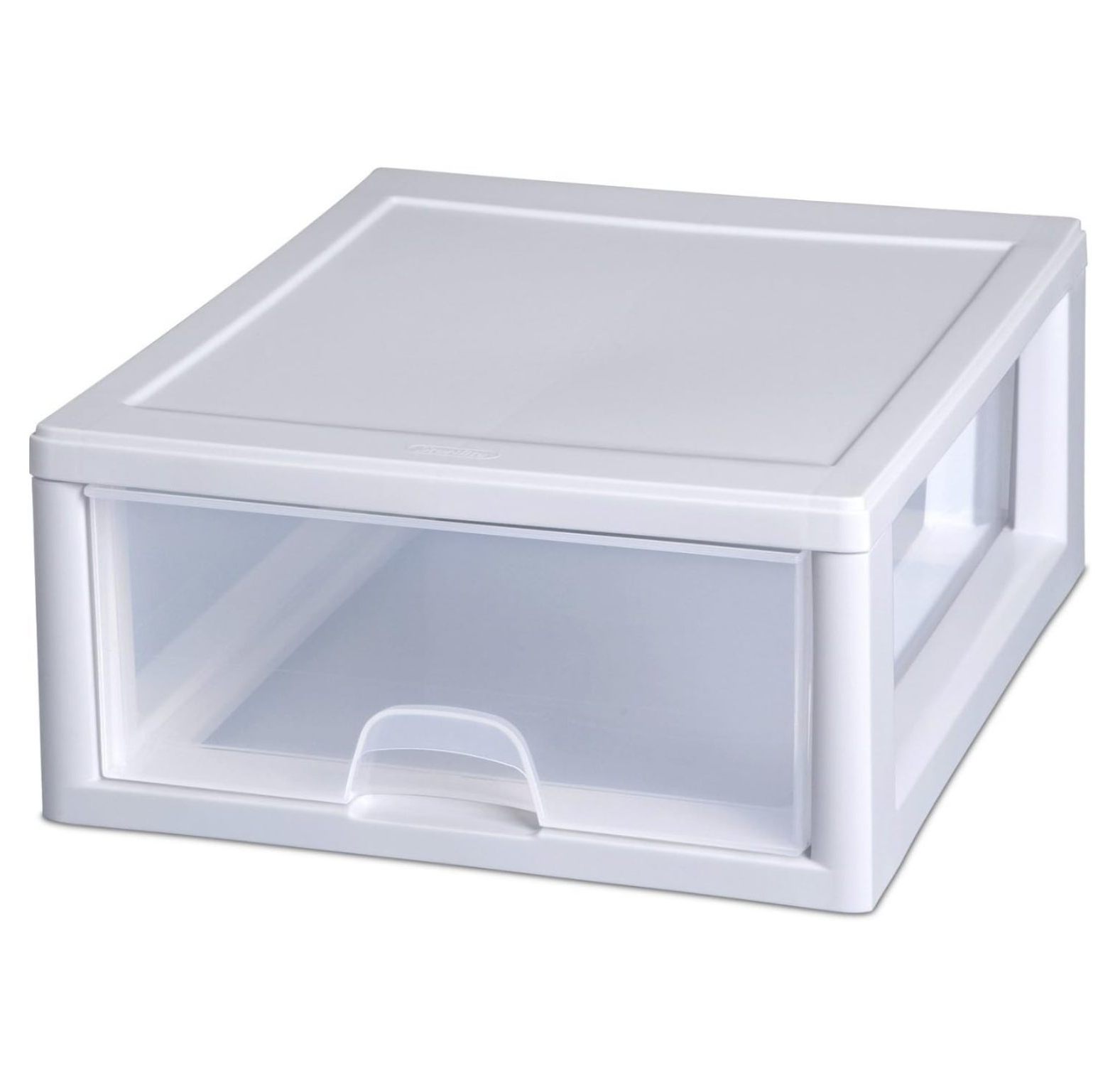 16 Qt Stacking Storage Drawer, Stackable Plastic Bin Drawer to Organize ...