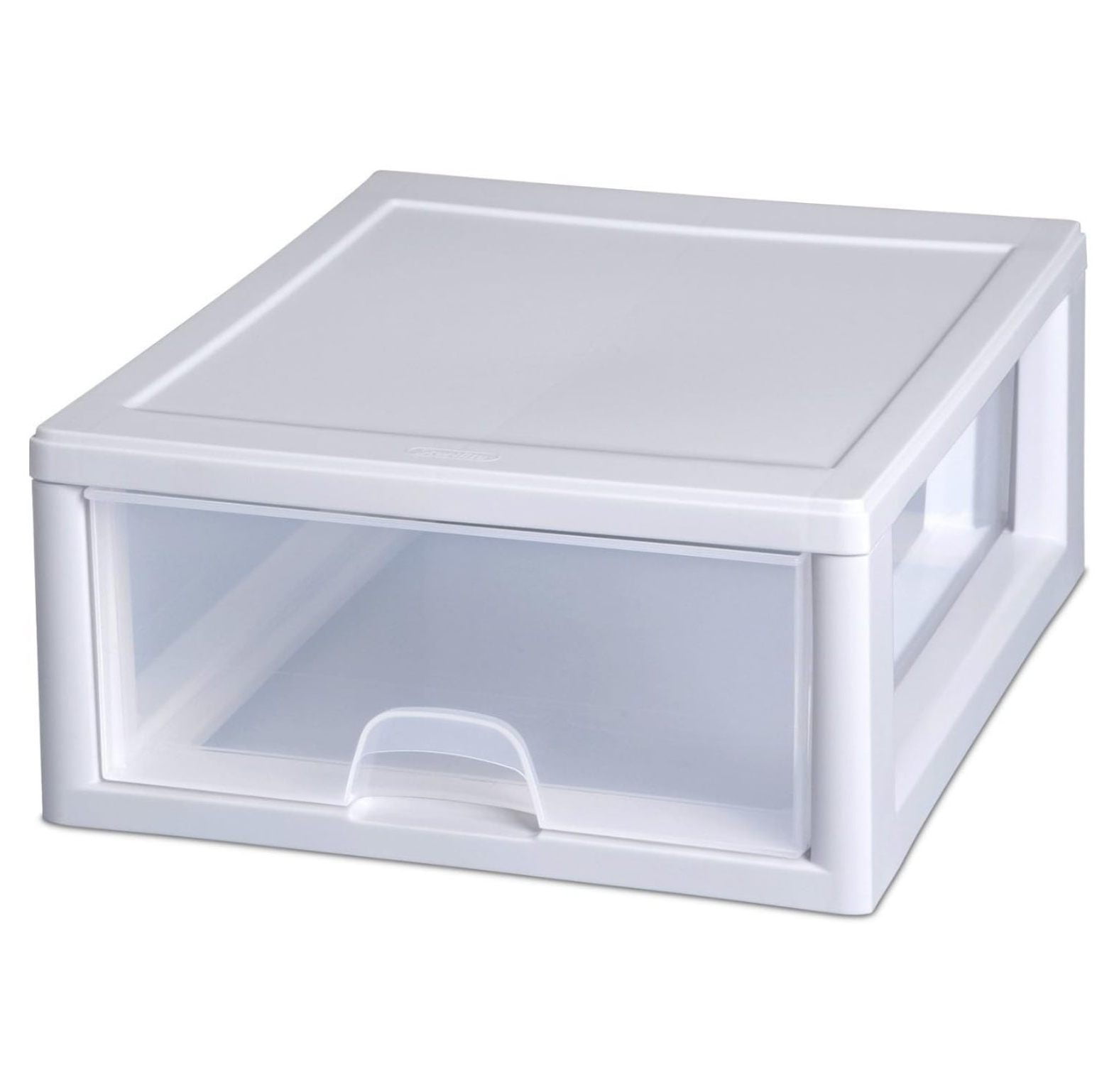 16 Qt Stacking Storage Drawer, Stackable Plastic Bin Drawer to Organize ...