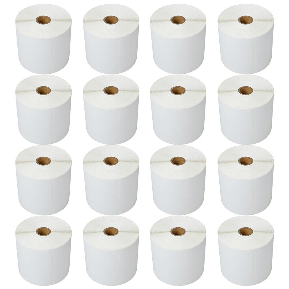 16 Rolls 500 Labels 4X6 Shipping Direct Thermal for Zebra LP 2844 ...