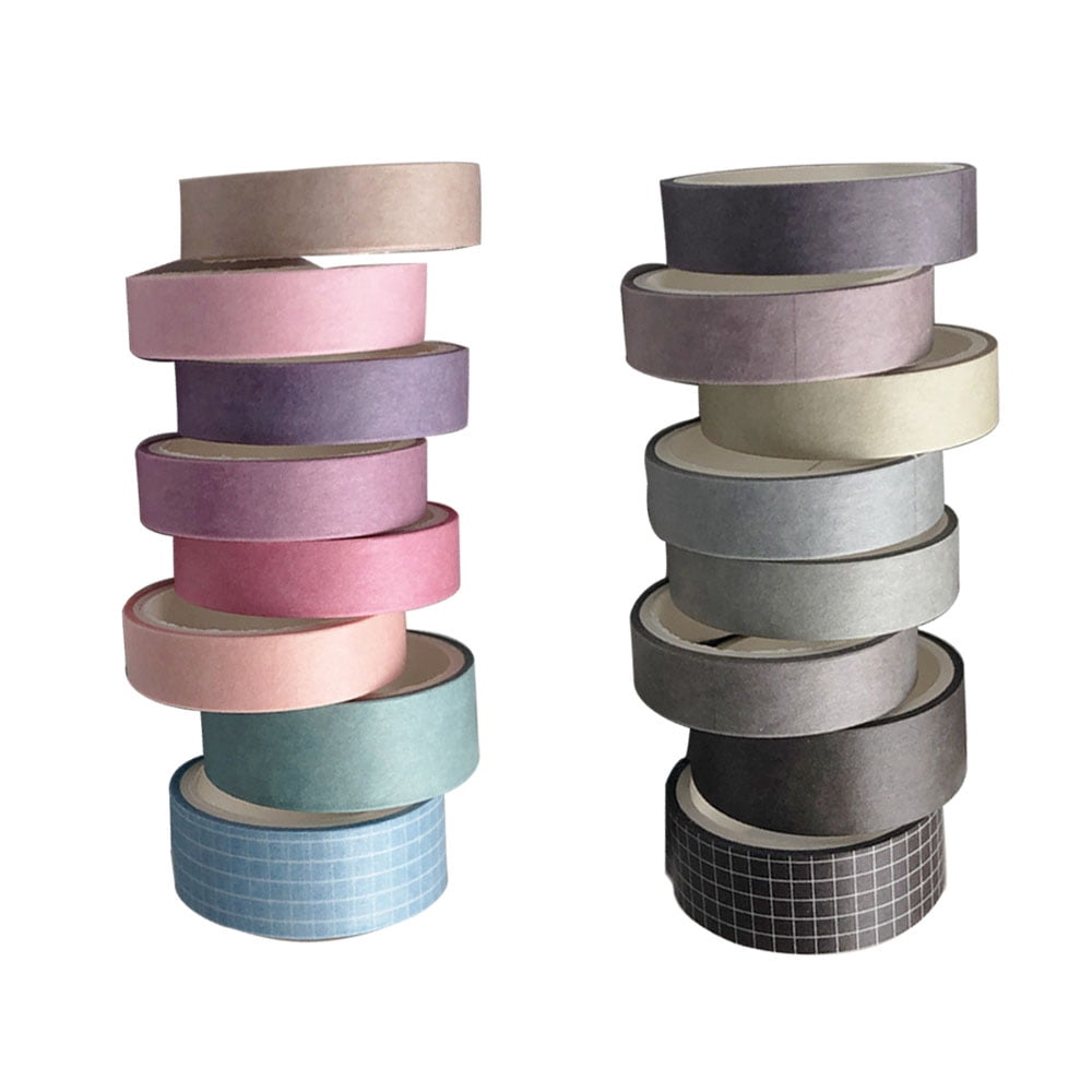 16 Rolls Tape Set, Decorative Tape Sets for Craft,Kids,Scrapbook,DIY ...