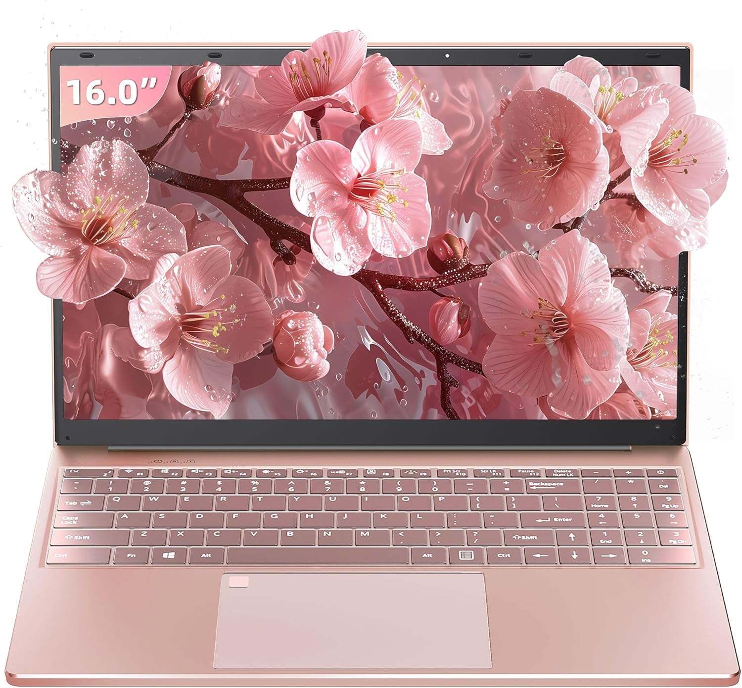 16" Rose Gold Laptop, Celeron N5105 CPU, DDR4 16GB RAM 1T SSD, FHD IPS ...