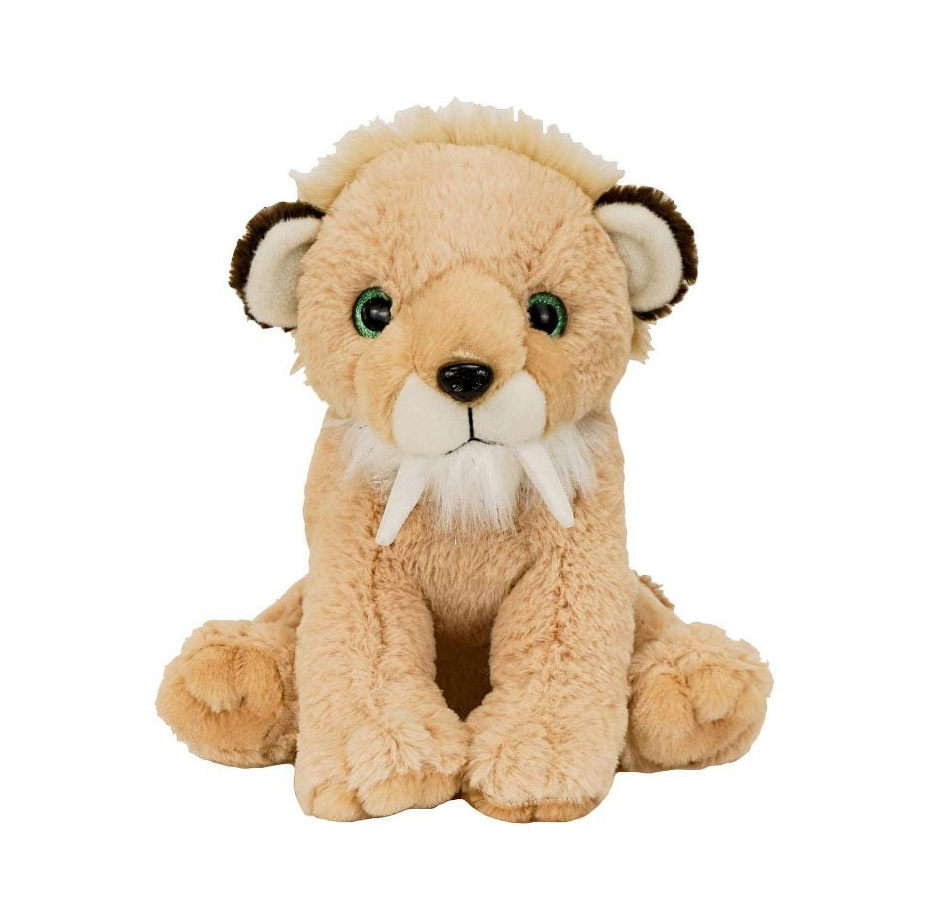 16" Sammy the Sabertooth Stuffed Toy Wearing Halloween Witch Costume ...