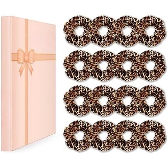 16- Scrunchies for Women & Girls, No Elastic Big Hair Ties Cute Soft ...