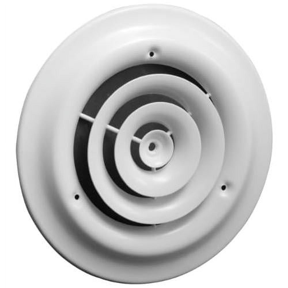 16 Series 6" Round Ceiling Diffuser (Fits a 6" Hole in the Ceiling ...
