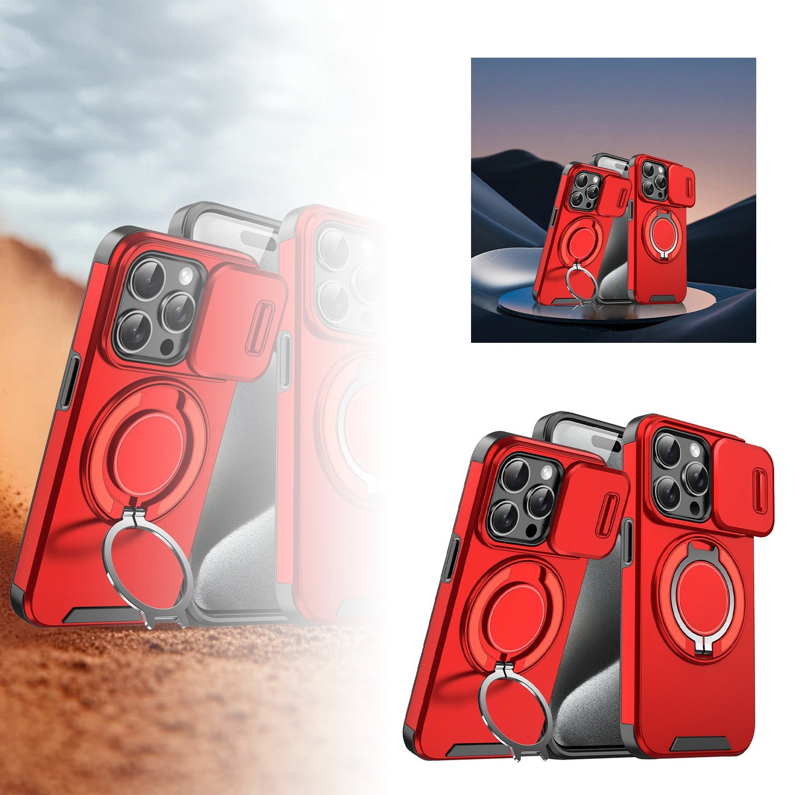 16 Series Protective with Integrated Window Mount Stand and Shockproof ...