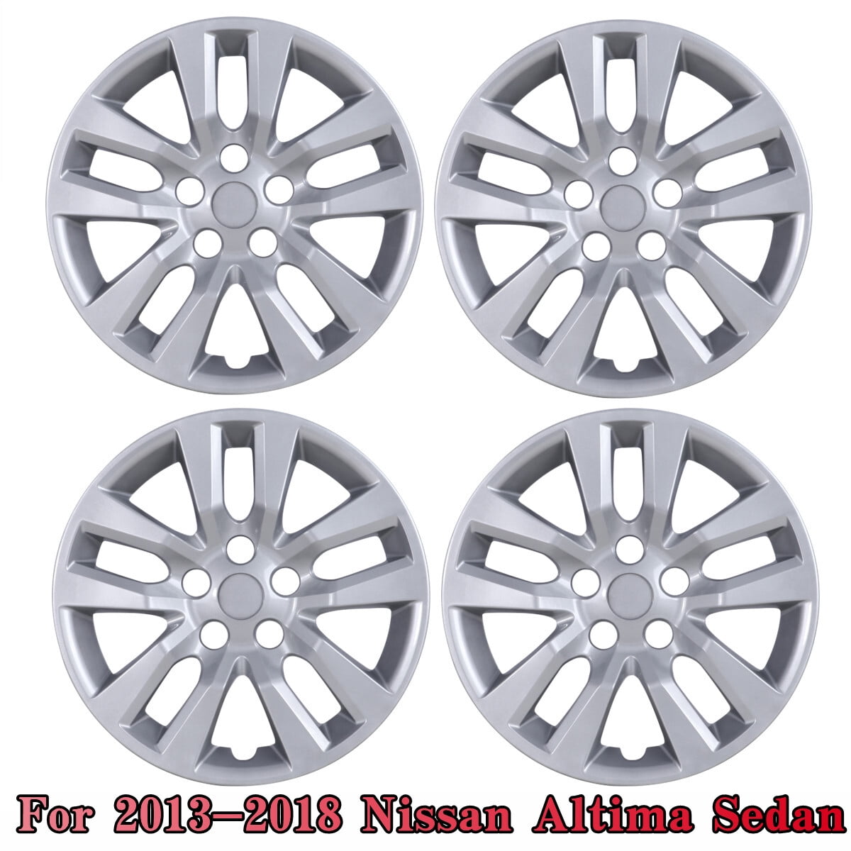 16" Set Of 4 Hubcaps Wheel Rims Cover For 2013-2018 Nissan Altima Sedan ...