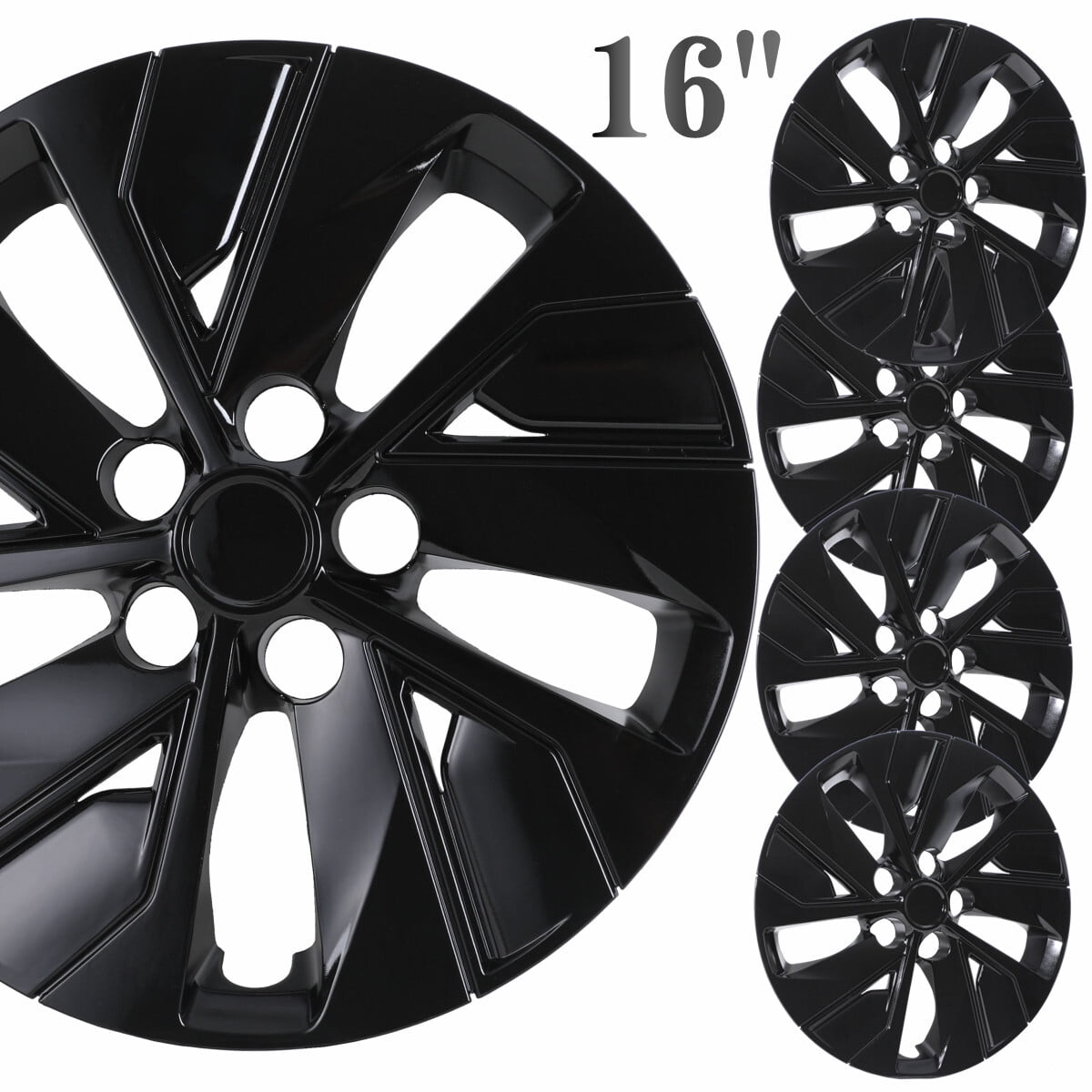 16" Set Of 4 Hubcaps Wheel Rims Cover For 2019-2025 Nissan Altima ...